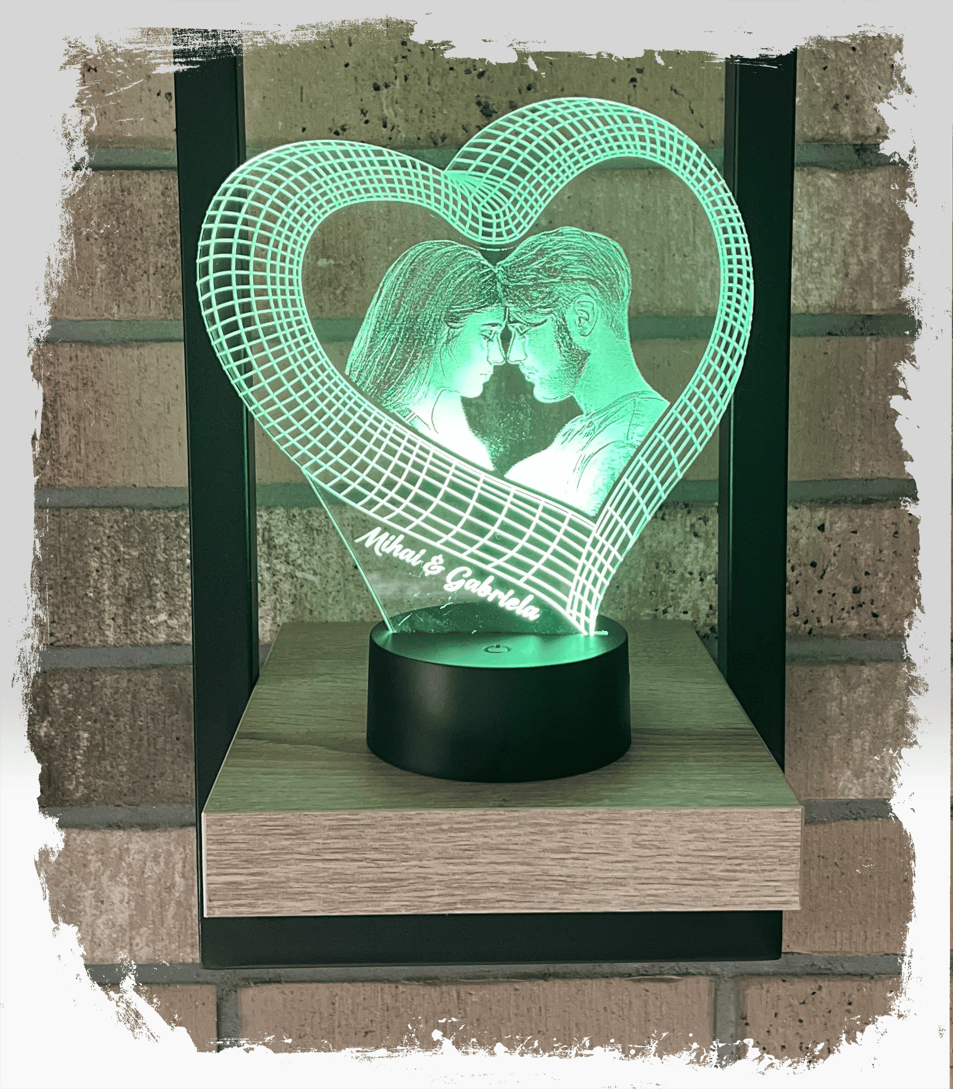 lampa led 3d personalizata - Euro Paper